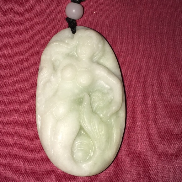 Jewelry | Jade Mermaid Pendant | Poshmark